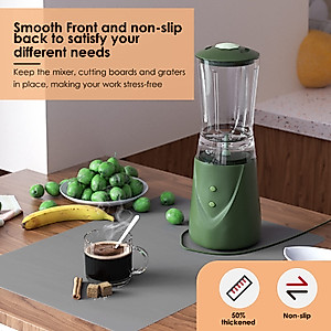 Heat Resistant Mats for Countertop19.6"x27.5“, Large Silicone Mats for Kitchen Counter,Nonslip Silicone Placemat for Countertop Protector, Nonstick Waterproof Craft Mat, Kitchen Table Mat