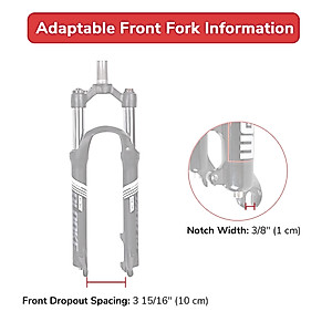 AW Electric Bike Conversion Kit 48V 1000W 26" Front Wheel Powerful Motor, Dual Mode Controller, W/LCD Display Twist Throttle PAS