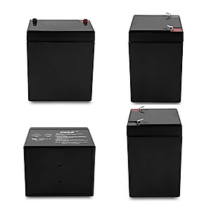 Casil Genuine CA1240 12V 4Ah SLA Upgrade to Genuine CA1250 12v 5ah Alarm Battery