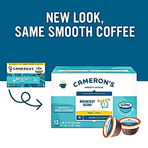 Cameron's Coffee Single Serve Pods, Breakfast Blend, 12 Count (Pack of 1)