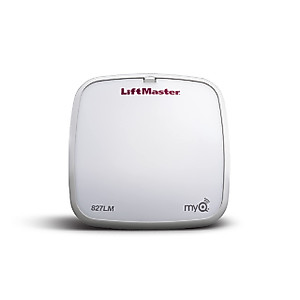 LiftMaster 827LM Ceiling or Wall Mounted MyQ Remote 1500 Lumens LED Garage Light with Timer-to-Close