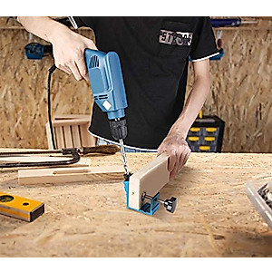 Pocket Hole Jig Kit Dowel Drill Joinery Screw Kit Carpenters Wood Woodwork Guides Joint Angle Tool Carpentry Locator