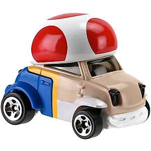 Hot Wheels Mario Bros. Toad Car Vehicle