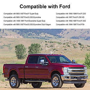 WATERWICH Fan Clutch Compatible with Ford 94-97 F250 F350 F59, 93-97 F Super Duty & 95-97 E350 Econoline 7.3L Powerstroke Diesel Replace# 2835