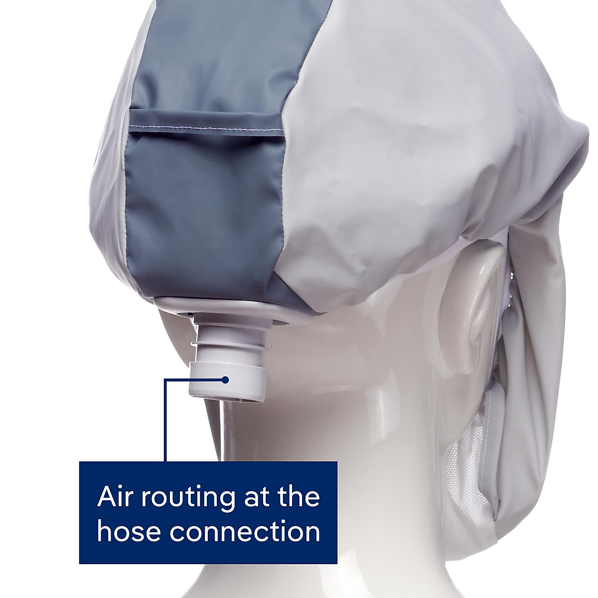Dräger Premium Hood for X-plore 8500, Short Hood | Reusable Safety Hood for Powered Air-Purifying Respirator (PAPR), Size L/XL