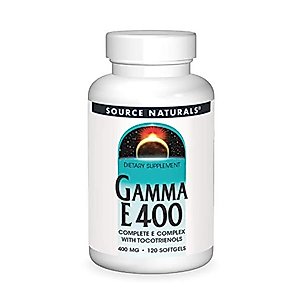 Source Naturals Gamma E Complex 400 mg - 120 Softgels