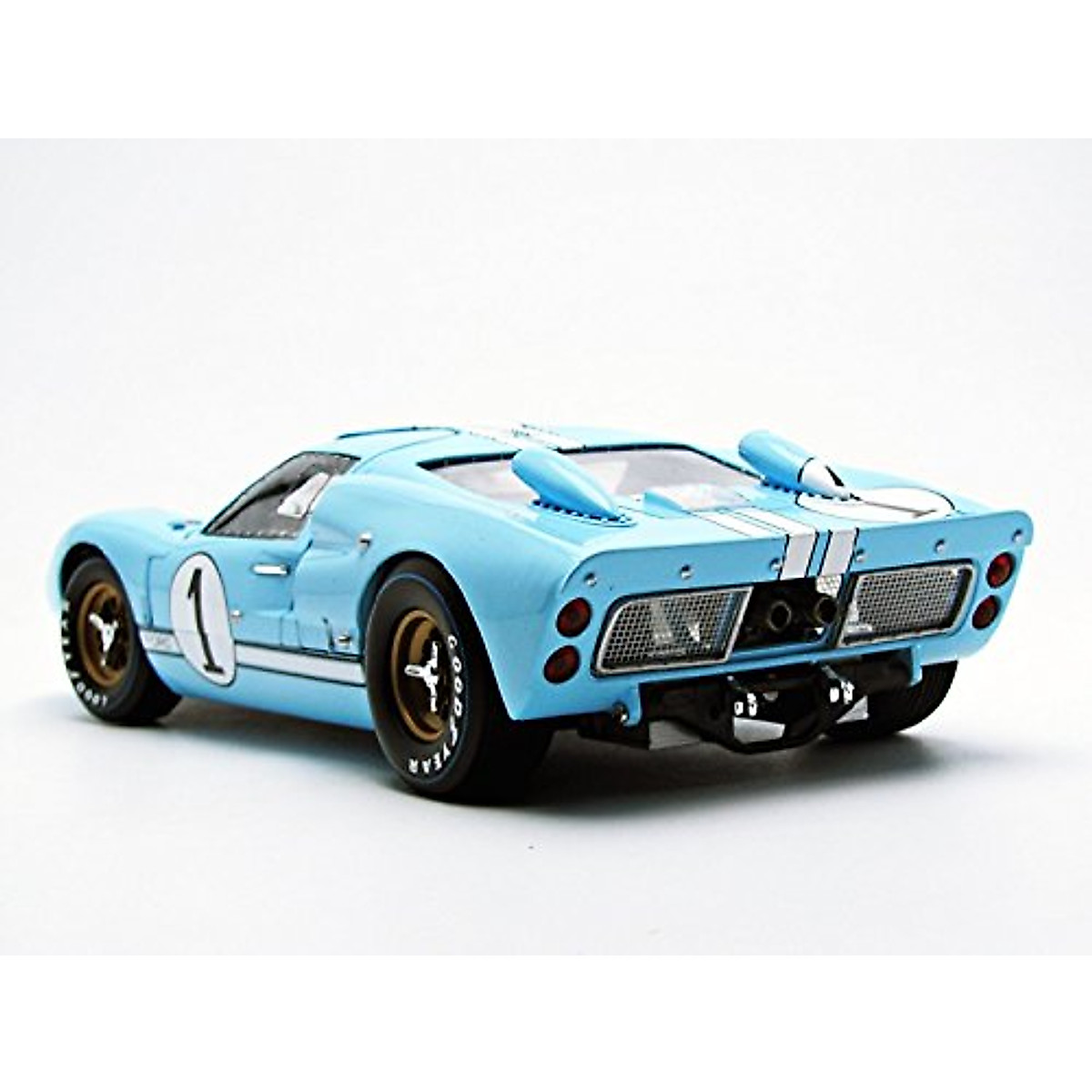 1966 Ford GT40 MK Metal Die-Cast Model Racecar