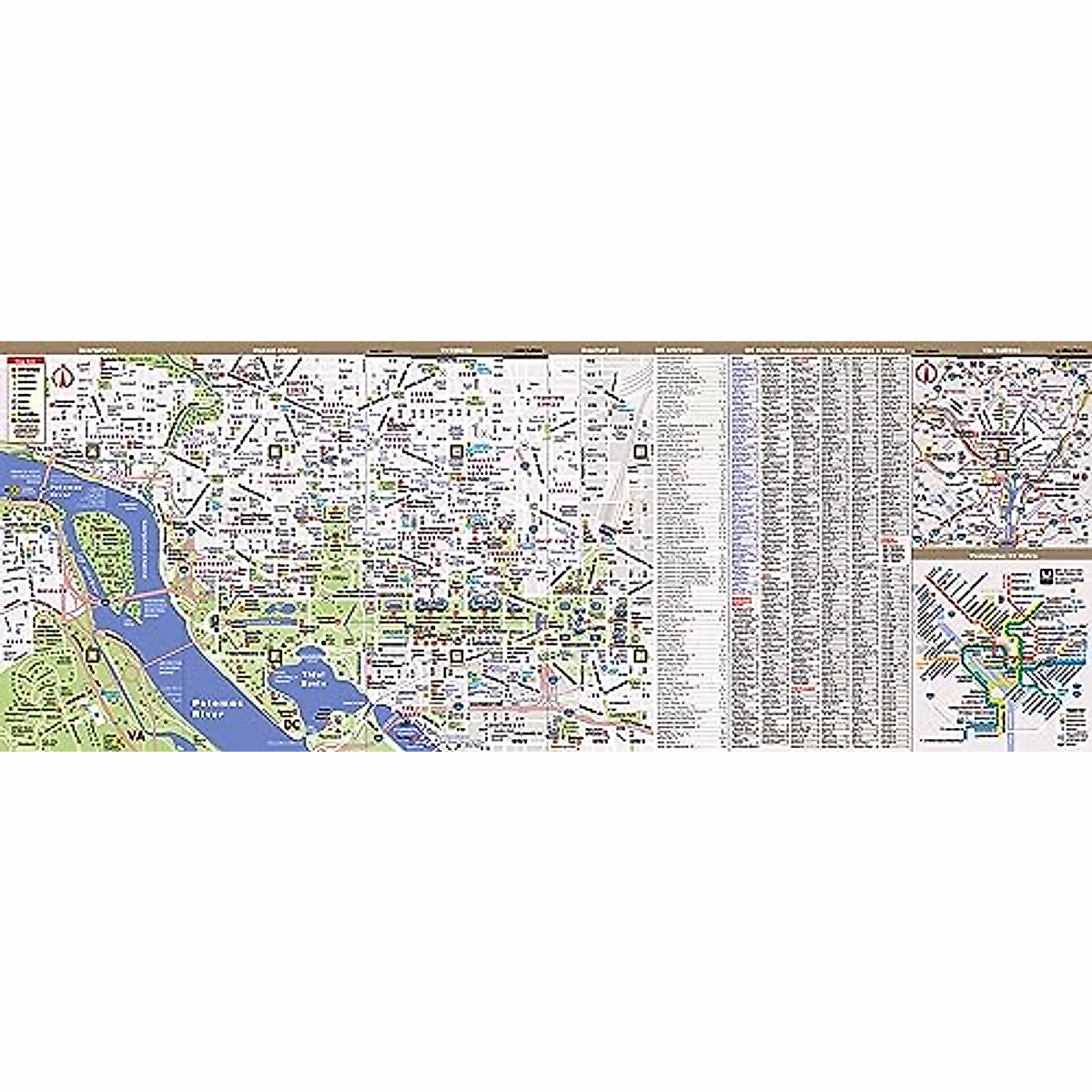 MallSmart® Washington DC Map by VanDam -- Laminated City Street pocket map with all museums, sights, monuments, government buildings and hotels plus ... Map – 2024 Edition (StreetSmart)