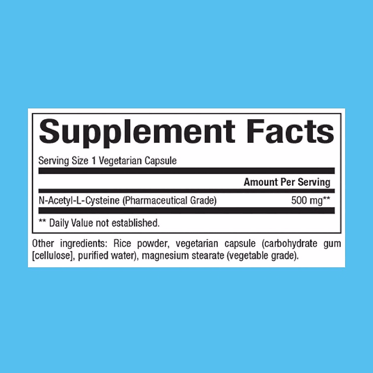 Natural Factors N-Acetyl-L-Cysteine 500 mg, Superior Antioxidant Support for Respiratory & Immune Systems, 90 Capsules