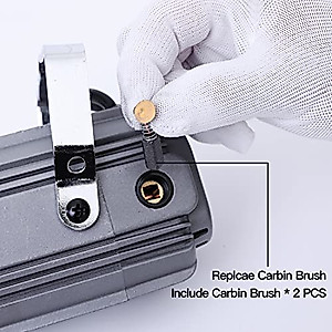 800W Flex Shaft Rotary Tool Electric Hanging Grinder Carver,Electric Multi-function Metalworking Tools Repair Kit,Foot Pedal Control,Metal Flexible Shaft,Suitable for Carving, Buffing, 23000 RPM