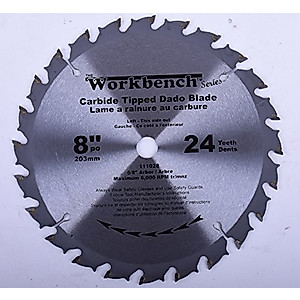 Toolway 111028 Dado Blade Set 8", 200 mm, 24 Tooth