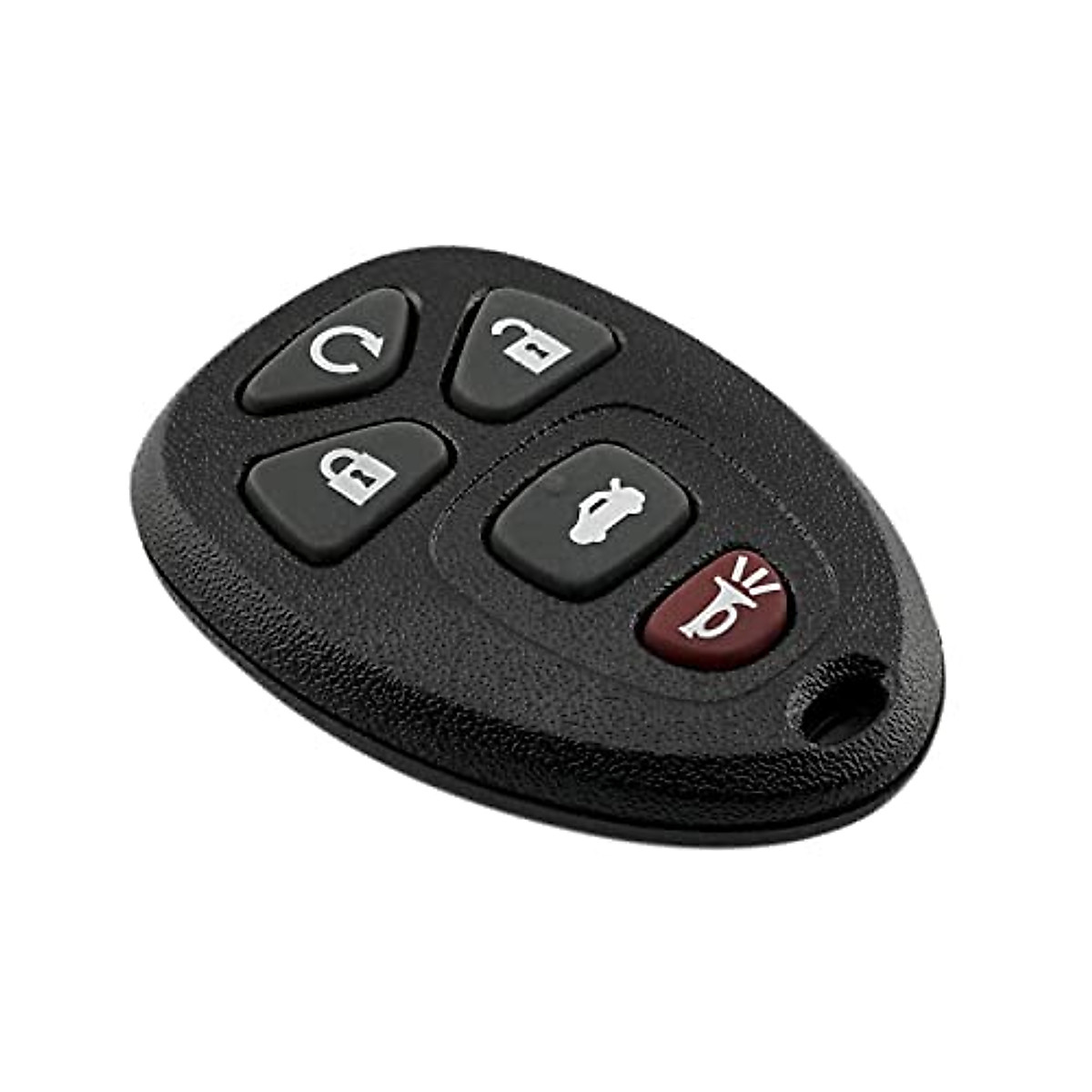 Keyless Remote Start Car Key Fob with Ignition Key fits Chevy Impala 2006 2007 2008 2009 2010 2011 2012 2013 Cadillac DTS Buick Lucerne Chevrolet Monte Carlo OUC60270, OUC60221 (Pack of 2)