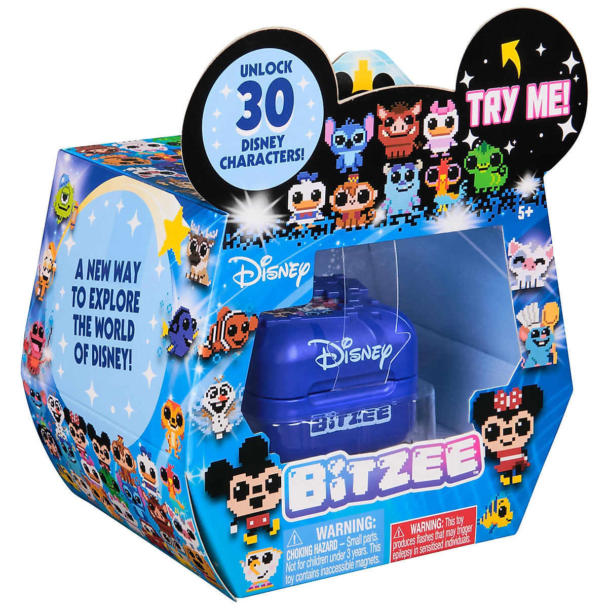 Bitzee, Disney with 30 Interactive Characters Inside, Reacts to Swipes, Tilts & Taps, Disney Toys & Digital Pet Kids Toys for Girls, Boys & Fans
