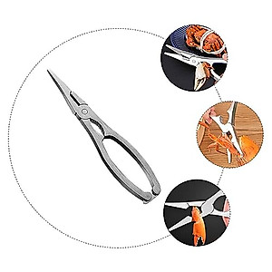 1 Pcs Crab Leg Crackers Lobster Crackers Nut Crackers For Crab Legs Stainless Steel Seafood - Dishwasher Safe