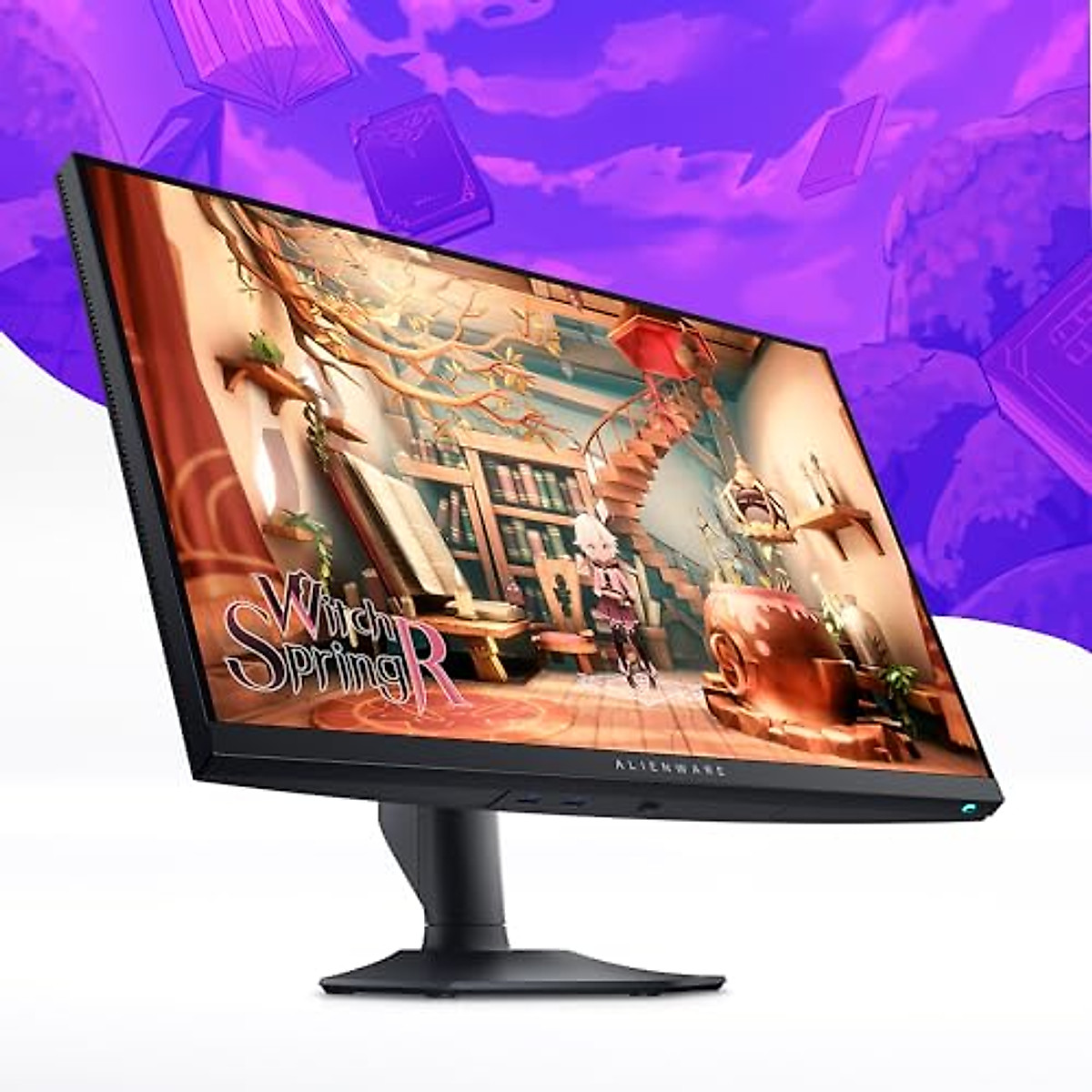 Alienware AW2724DM Gaming Monitor - 27" QHD 180Hz w Overclock, AMD FreeSync Premium Pro, NVIDIA G-SYNC, VESA Display - Black,Black/Silver