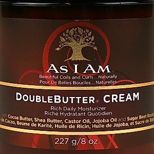 As I Am Double Butter Rich Daily Moisturizer, 8 Ounce