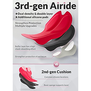 BALEAF Winter Womens Cycling Pants 4D Padded Thermal Water Resistant Bike Tights Padding Fleece Lined Cold Weather Pockets Black M