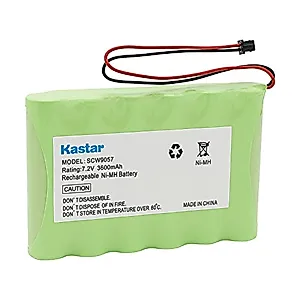 Kastar 1-Pack Battery Replacement for ADT 17000145 17000152 Impassa Wireless Alarm Systems, DSC 6PH-H-4/3A3600-S-D22 DSC Impassa SCW9055 SCW9057 BH7236-SS Self-Contained 2-Way Wireless Security System