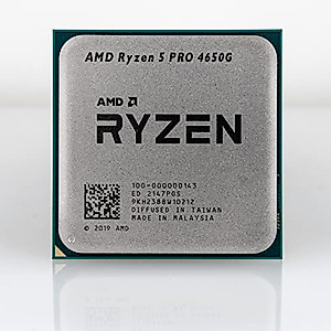 CUK AMD Ryzen 5 PRO 4600 Series R5 4650G Six Core Desktop Processor (Tray) with ID-Cooling DK-028 AM4 CPU Cooler