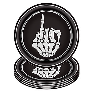 Halloween Ring Finger Bachelorette Party Plates, Halloween Bachelorette Party Decorations, Halloween Bride To Be, Bridesmaid Favors, Bridal Shower, Engagement Party Decorations (9 Inch, 25 Packs)