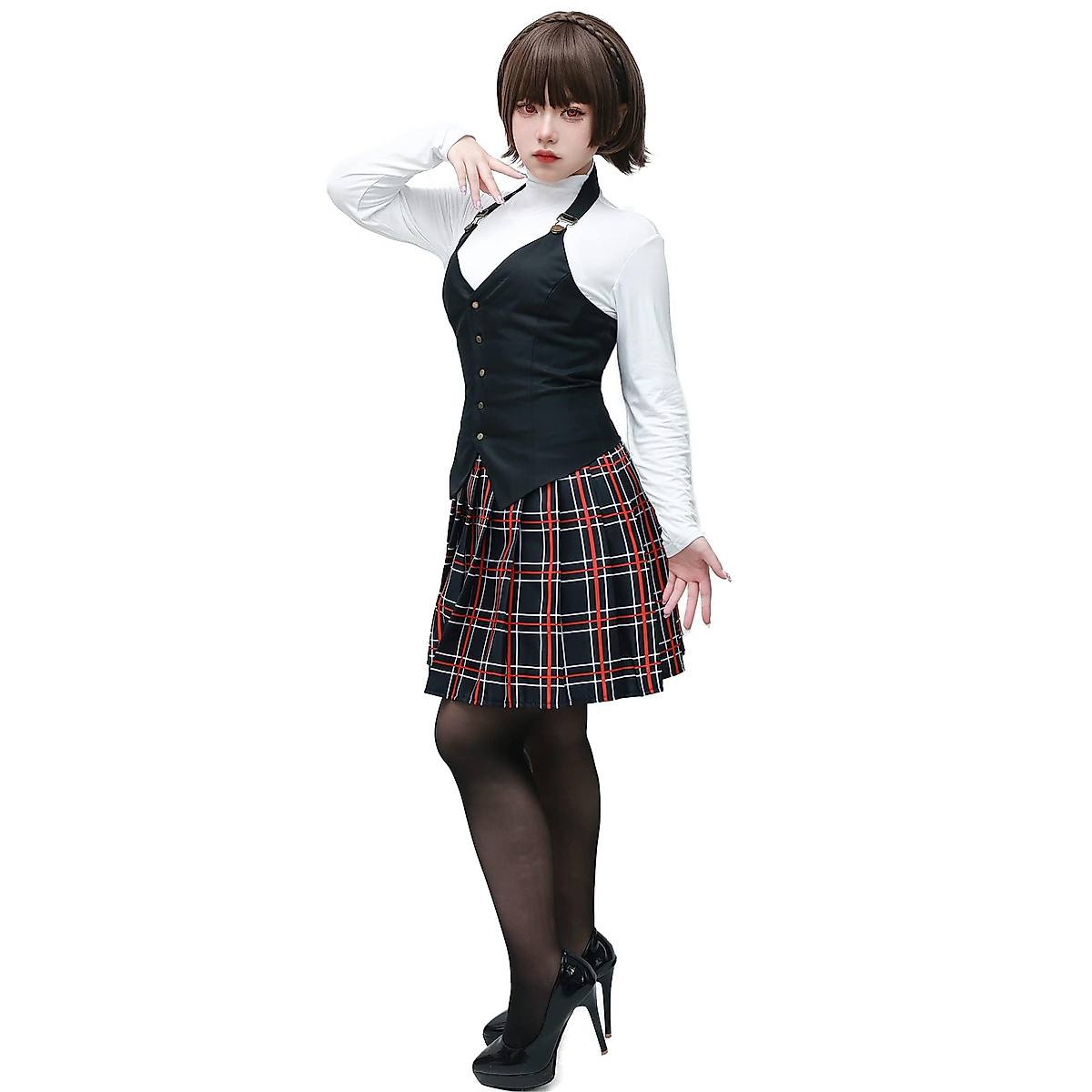 C-ZOFEK Cosplay Costume Women Uniform Halloween Dress Outfit (XX-Large)