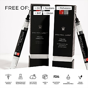 DS Laboratories Spectral.LASH Eyelash Growth Serum - Lash Serum for Eyelash Growth and Thickness, Eye Lash Growth Serum, Eyelash Conditioner, Eyelash Serum to Grow Lashes, Safe for Eyelash Extensions