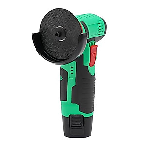 Cordless Angle Grinder, 12V Power Angle Grinder Tools with 2PCS 3.0Ah Batteries & Charger, Brushless Motor Metal Grinder, Cutting Wheels, Flap Disc for Cutting, Polishing