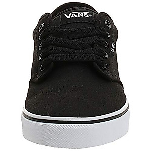 Vans Men's^Men's Atwood Low-Top Sneakers, Canvas Black White, 11 UK