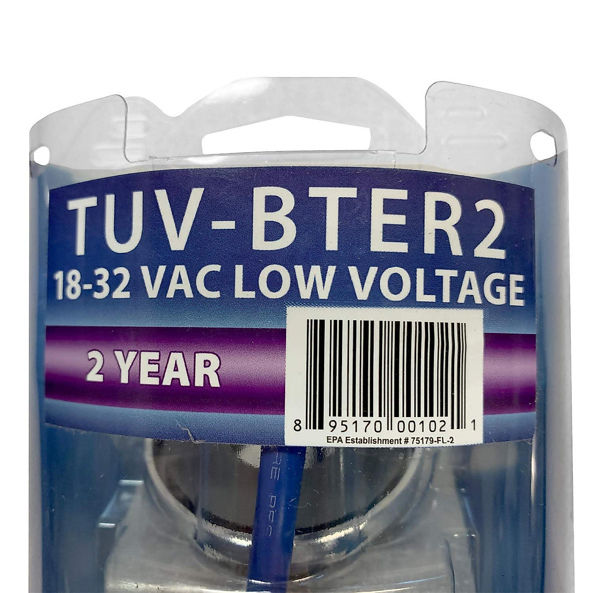 Fresh-Aire UV Blue-Tube UV Low Voltage (24-32V) UV System with 2 Year UV-C Lamp