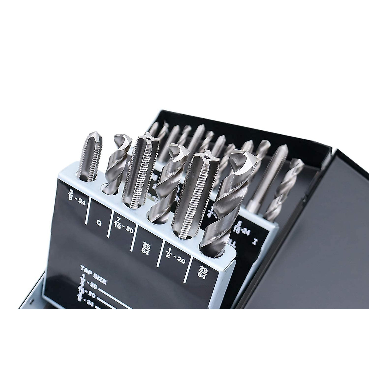 Accusize Industrial Tap & Drill Bundle: Metric, UNF, UNC Sets