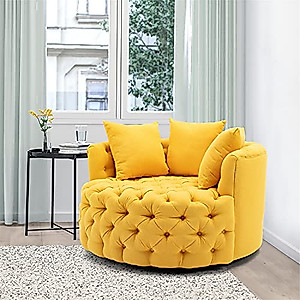 FANYE Oversized Power Lift Recliner Chair for Elderly W/Massage and Heat, 42.9", Yellow