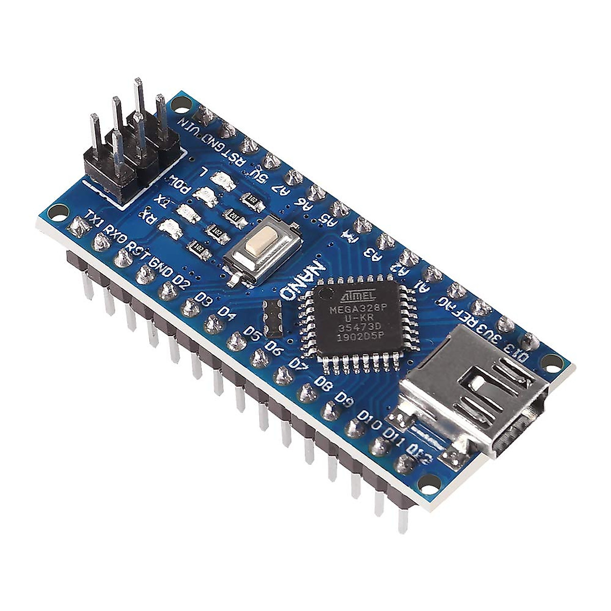 DORHEA for Nano V3.0 ATmega328P Nano Board CH340 5V 16M Microcontroller Board, Compatible with Arduino Electronics Development Board Nano 328P Nano 3.0