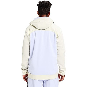 Burton Men's Standard Crown Weatherproof Performance Fleece Pullover, Silver Green/Opal, Small