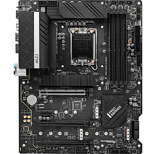 MSI PRO Z690-P DDR4 ProSeries Motherboard (ATX, 12th Gen Intel Core, LGA 1700 Socket, DDR4, PCIe 4, CFX, M.2 Slots)