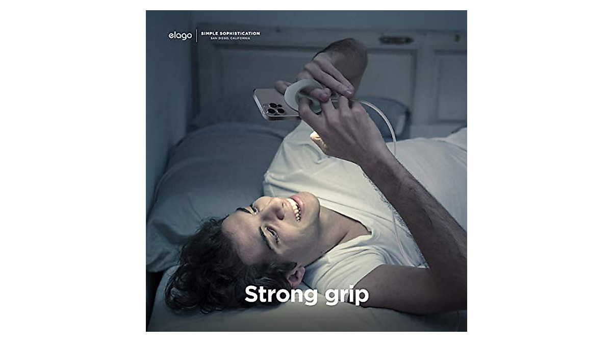 elago Mint MagSafe Grip Stand for iPhone 12/13 – Stylish & Secure