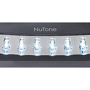 Broan-NuTone CT700 Deluxe Electric Power Brush With Built-In LED Lights for Central Vacuums, 14" Width , Black