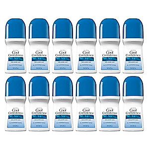 Avon Cool Confidence Baby Powder Roll-on Anti-perspirant Deodorant 2.6 oz (12-Pack)
