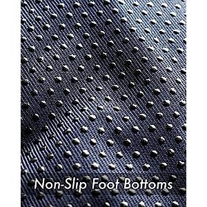 URBAN REPUBLIC Baby Boys' Pram Snowsuit - Quilted Fleece Lined Bodysuit - Outerwear Coveralls, Removable Mittens (3-9M), Size 9 Months, Black Sherpa Footed