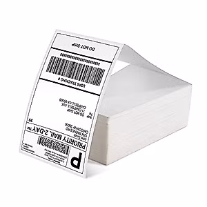 Phomemo Shipping Labels, 4x6 Thermal Labels, Compatible with USPS, Shopify, Amazon, Etsy, Ebay, DHL, UPS, FedEx, 500pcs/pack