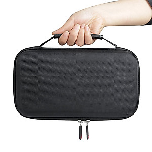 Hermitshell Hard Case Storage Bag for Waterpik Cordless Advanced 2.0 Water Flosser WP-580 WP-582 WP-583 WP-587(Black)