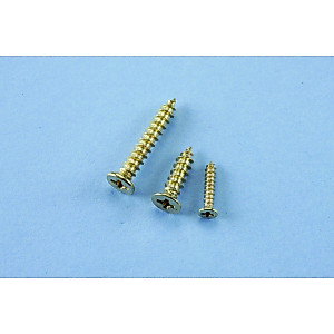 Storehouse 67678 500 Piece Brass Plated Wood Screw Assortment