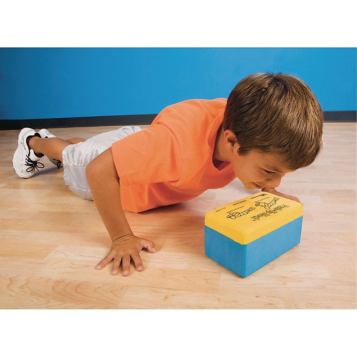 S&S Worldwide Foam Push-Up Block, 8" x 5" x 4-1/4IN