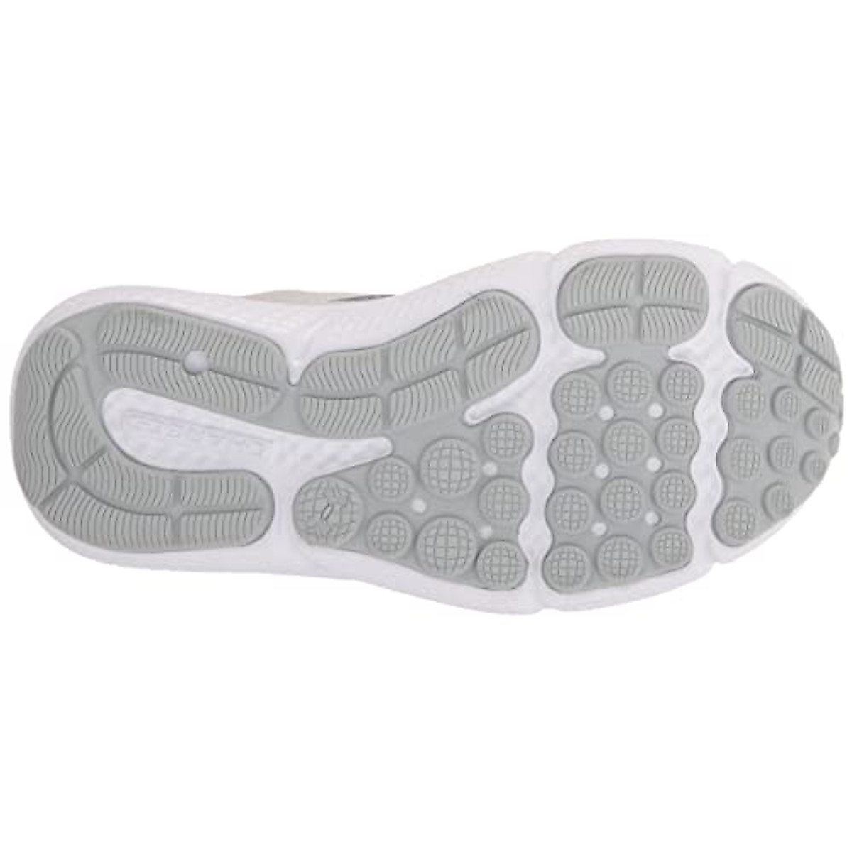 Under Armour Girls' Pre School Assert 10 Alternate Closure, (100) Halo Gray/Pink Sugar/Iridescent, 2, US