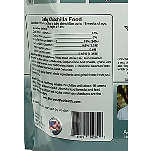 Sherwood Pet Health Baby Chinchilla Food - 4.5 lb.