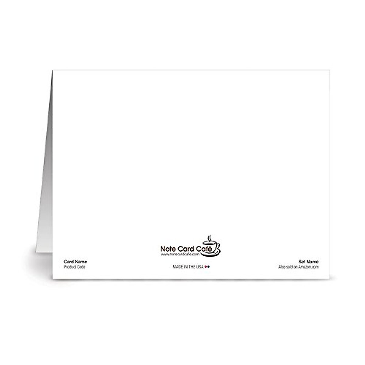 Note Card Cafe All Occasion Greeting Card Set with Gray Envelopes | 24 Pack | Blank Inside, Glossy Finish | Unique Hello Autumn Design | Bulk Set for Greeting Cards, Occasions, Birthdays