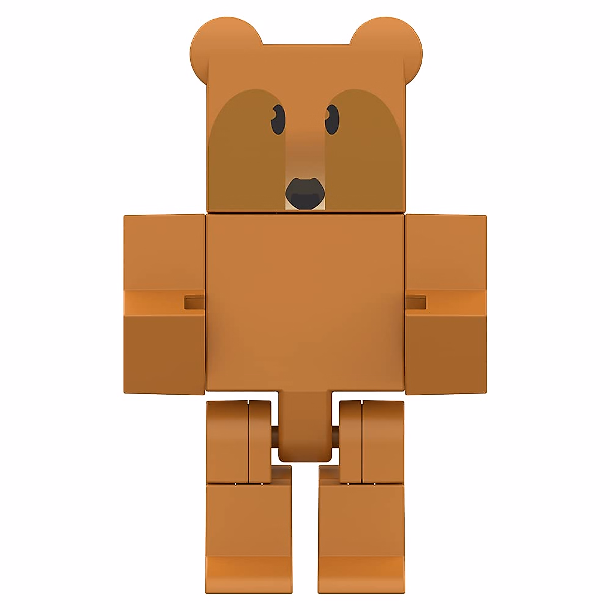 Bee Swarm Simulator – Brown Bear Action Figure Pack w/Mystery Bee & Honeycomb Case (5” Articulated Figure & Bonus Items, Series 1)