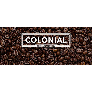 Colonial Coffee Packets, Pre Ground Coffee Packs, Colombian Medium Roast, Bulk Bags for Drip Coffee Makers, (2.5 oz Bags, Pack of 100)