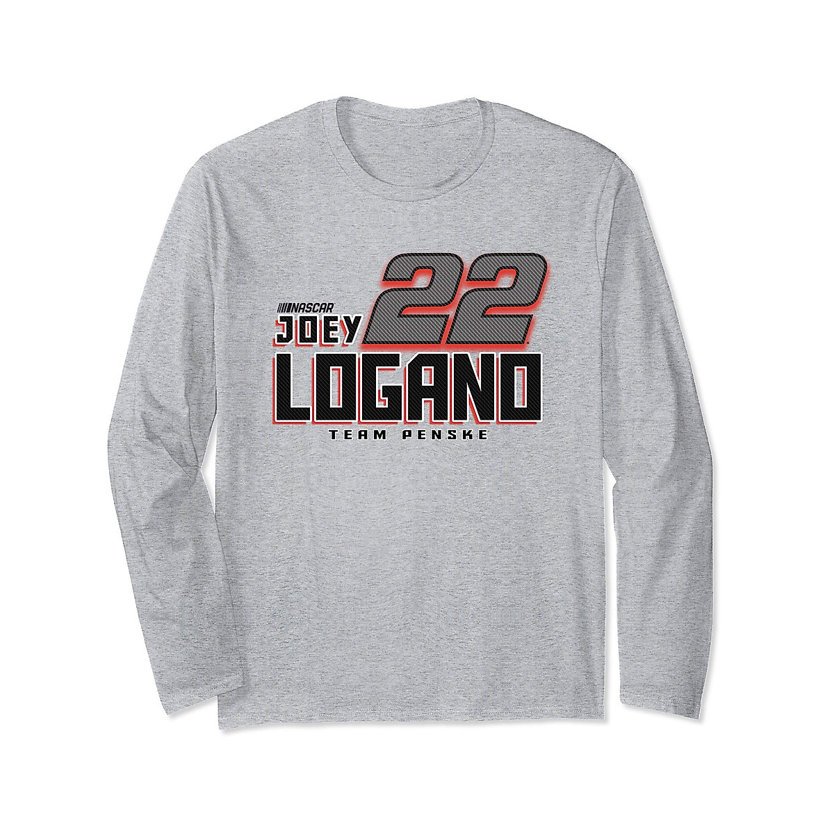 NASCAR - Joey Logano - Carbon Fiber Long Sleeve T-Shirt