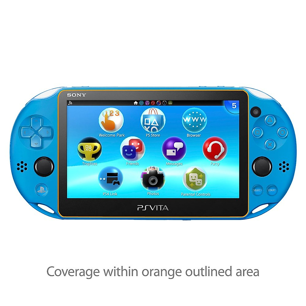 BoxWave Screen Protector Compatible with Sony PlayStation Vita - ClearTouch Anti-Glare (2-Pack), Anti-Fingerprint Matte Film Skin