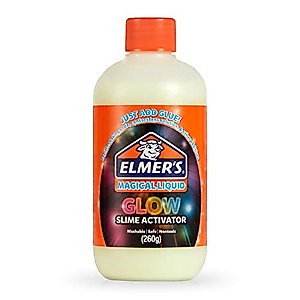 Elmer’s Metallic Slime Activator | Magical Liquid Glue Slime Activator, 8.75 FL. oz. Bottle - Great for Making Metallic Slime